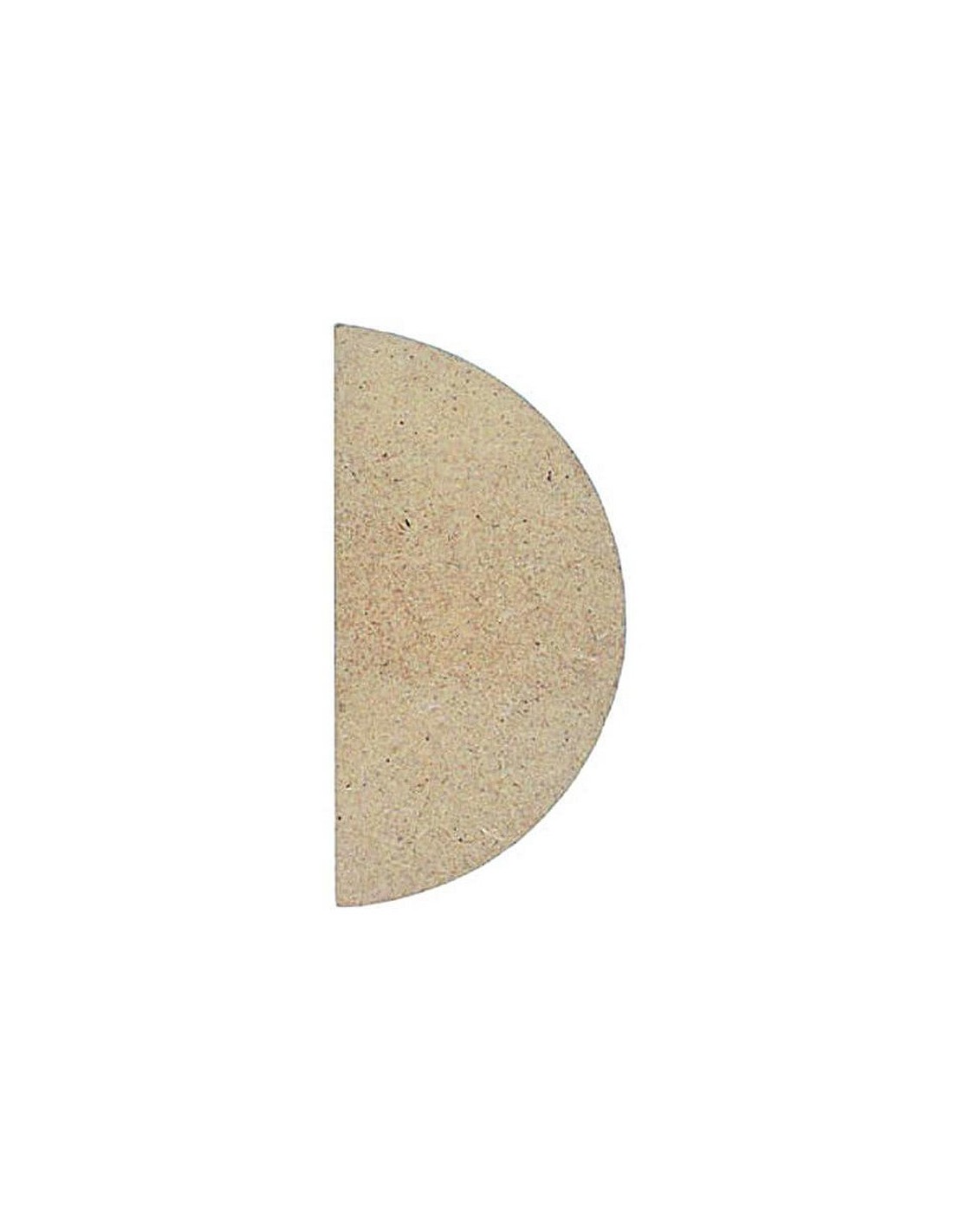 Comprar Silueta Madera DM Medio Círculo 75x40mm | Gilart Man.