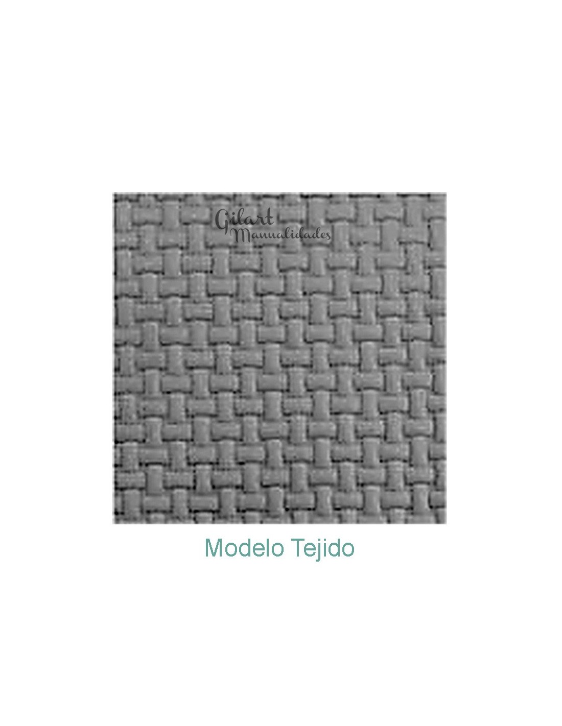 Comprar Placa Repujado Tejido 200x115mm | Gilart Manualidades